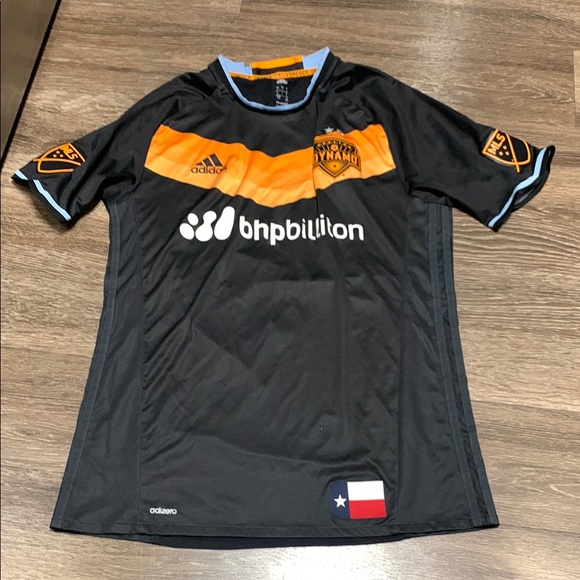 adidas | Shirts | Adidas Houston Dynamo Clark Soccer Jersey | Poshmark